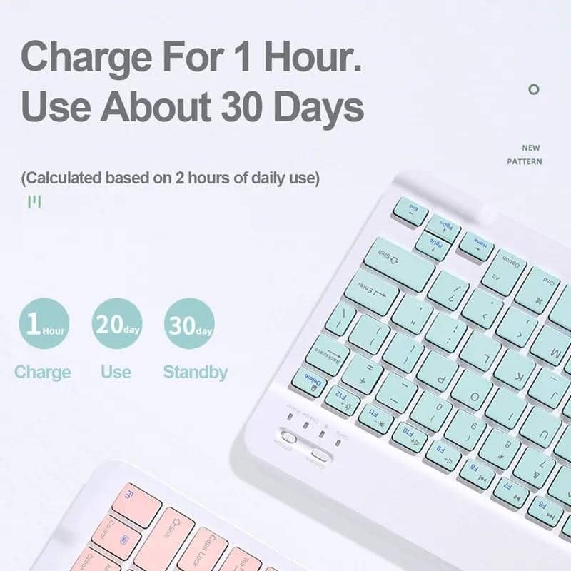 Руска Bluetooth безжична клавиатура за таблет ipad клавиатура и мишка ...