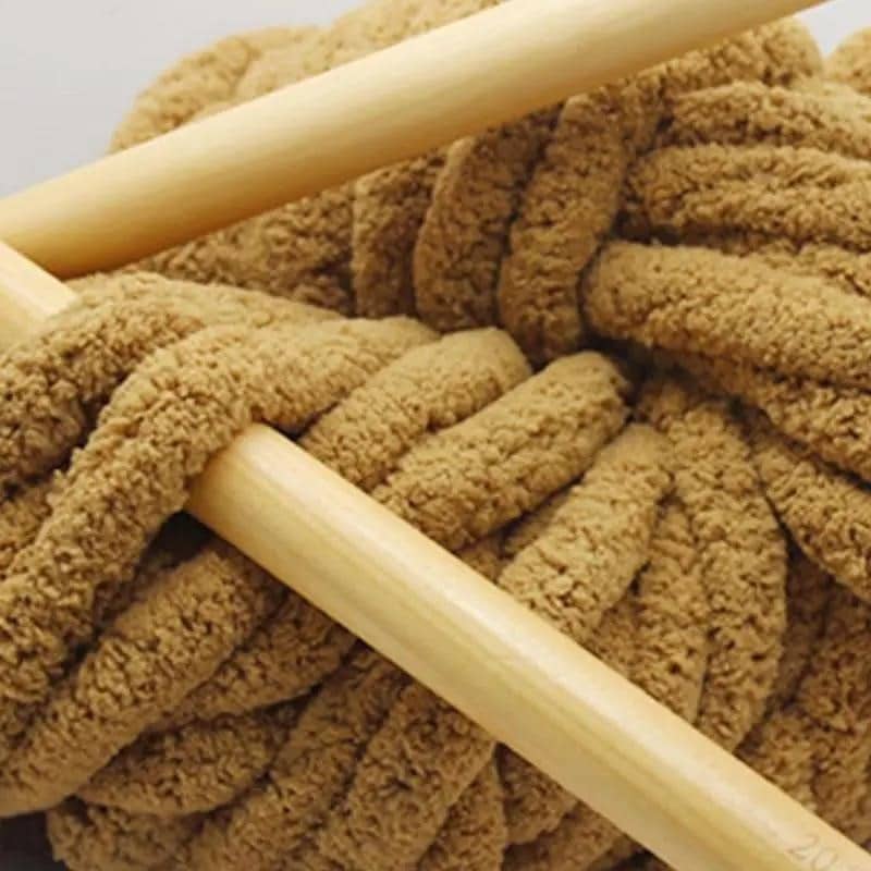 18m многоцветни шенилни прежди за плетене и плетене на една кука Възглавница за одеяло плътна