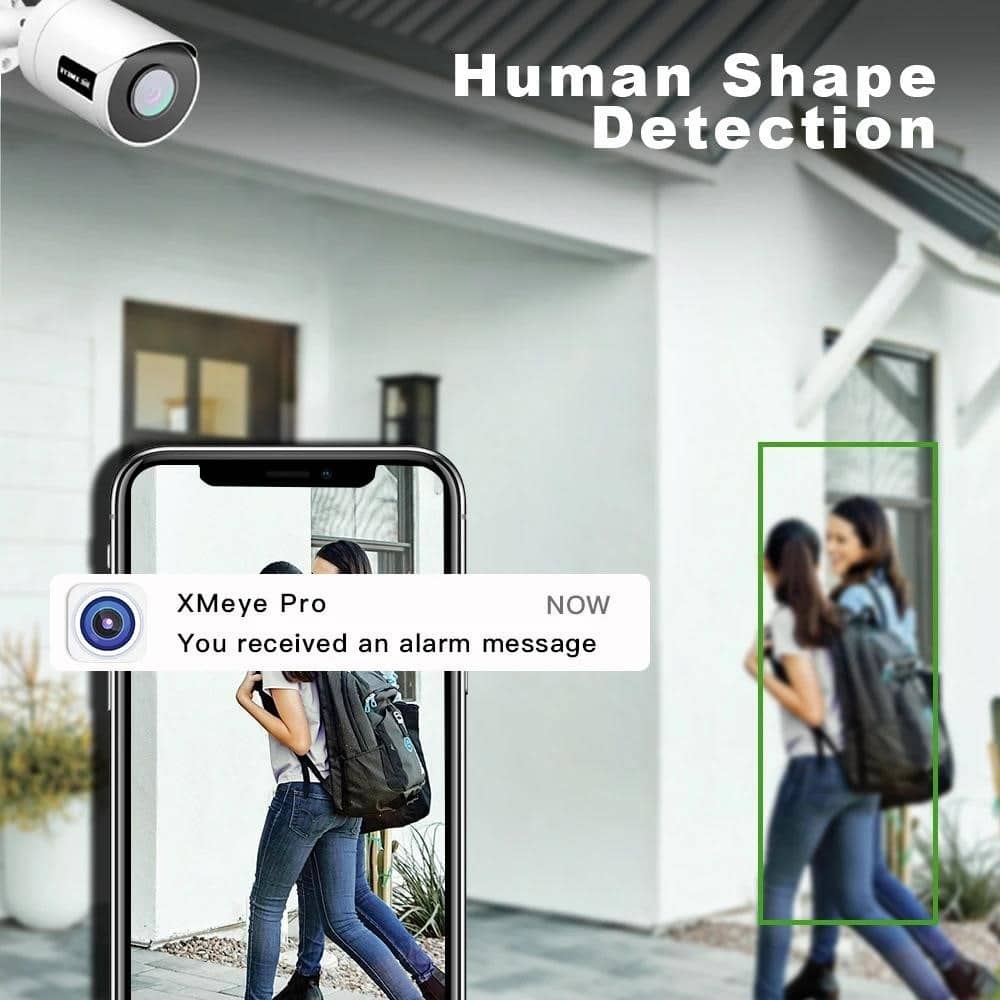 XMEYE SONY POE IP камера 4K 5MP 8MP IMX335 IMX415 Вграден микрофон CCTV ...