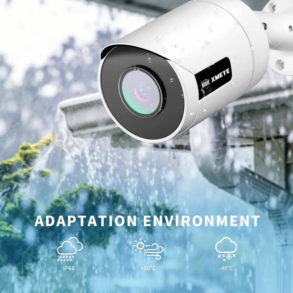 XMEYE SONY POE IP камера 4K 5MP 8MP IMX335 IMX415 Вграден микрофон CCTV ...