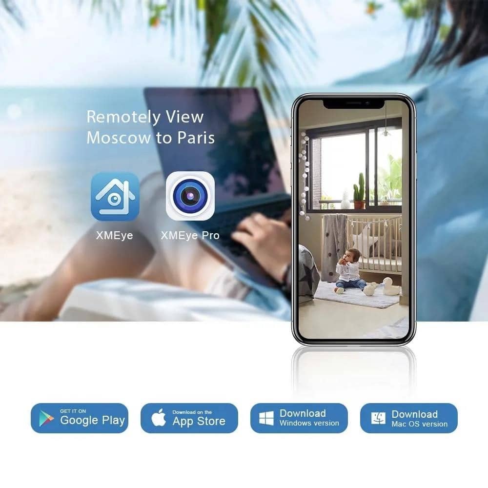 XMEYE SONY POE IP камера 4K 5MP 8MP IMX335 IMX415 Вграден микрофон CCTV Сигурност ...