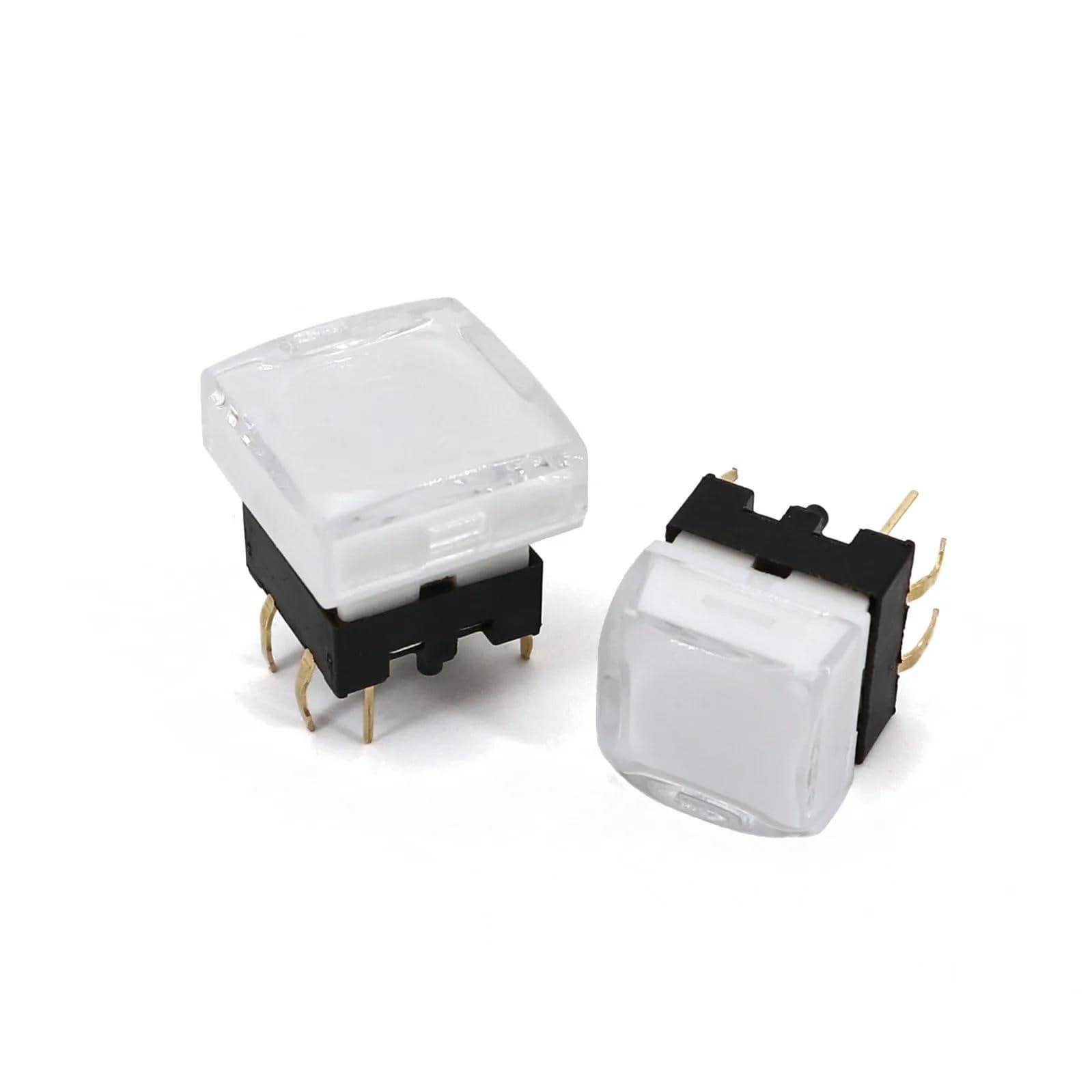 Honyone TS26 Series Square с LED моментен SPST PCB Mini Push Button Tact Switch за видео ...