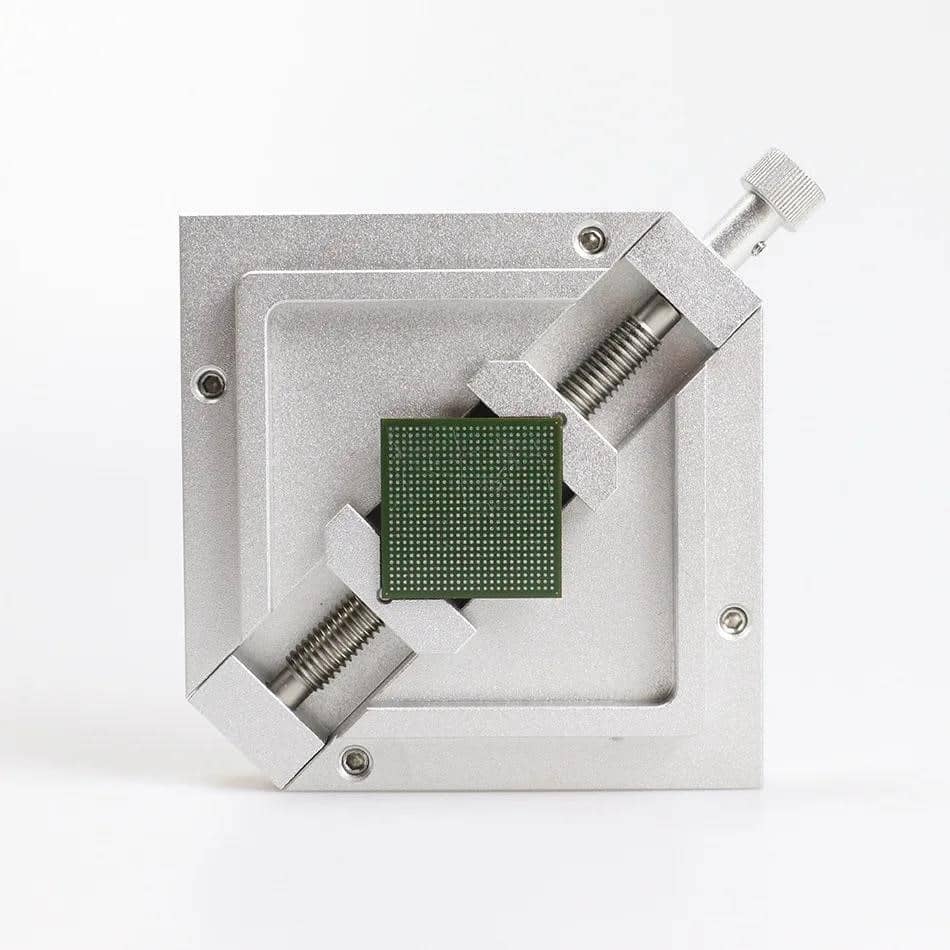 90x90 мм Алуминиева BGA станция за реболинг Шаблони Държач за шаблони ...