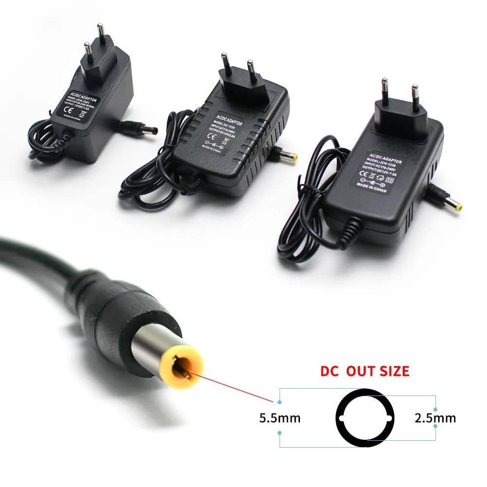 12V DC захранване 12V 5V 6V 8V 9V 10V 13V 14V 15V 24V 1A 2A 3A 5A 6A 8A ...