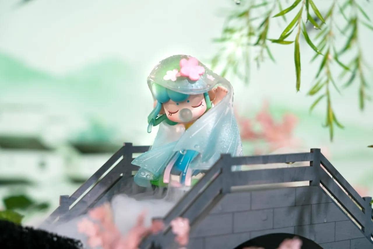 Robotime Rolife Nanci Chinese Classical Poetry Blind Box Екшън фигурки ...