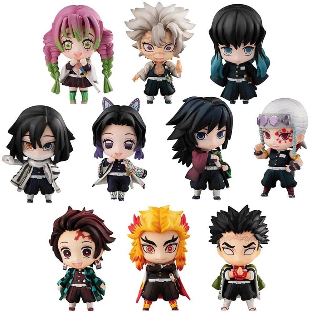 Demon Slayer Kimetsu no Yaiba Mystery Box Figure Blind Box Anime Най ...