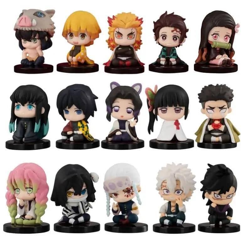 Demon Slayer Kimetsu no Yaiba Mystery Box Figure Blind Box Anime Най ...