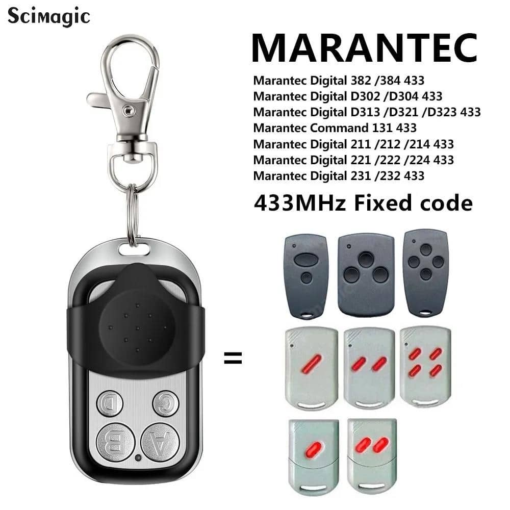Marantec Digital 868 MHz 433 mhz дистанционно управление за гаражна ...