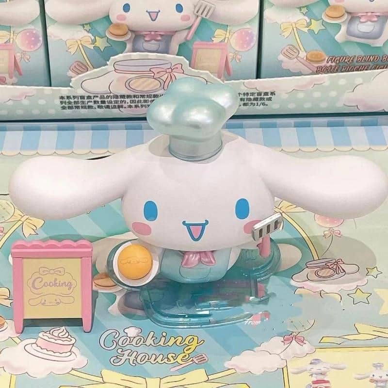 Истинска MINISO SanrioBlind Box Cinnamoroll Cooking Hut Series TidePlay ...