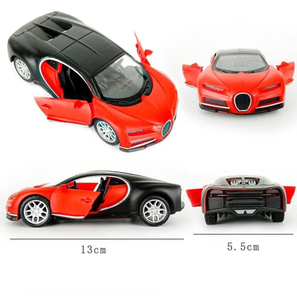 Симулация 1 36 Кола играчка Модел на спортна кола Pull Back Cake Творческа декорация Момче