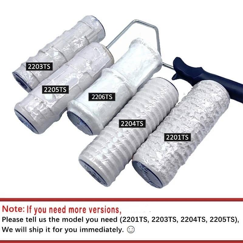 Декоративен валяк за рисуване Инструмент за рисуване с шарки за стена ...