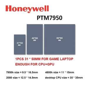 Honeywell PTM7950 Phase-change Pad за лаптоп GPU CPU Разсейване на ...