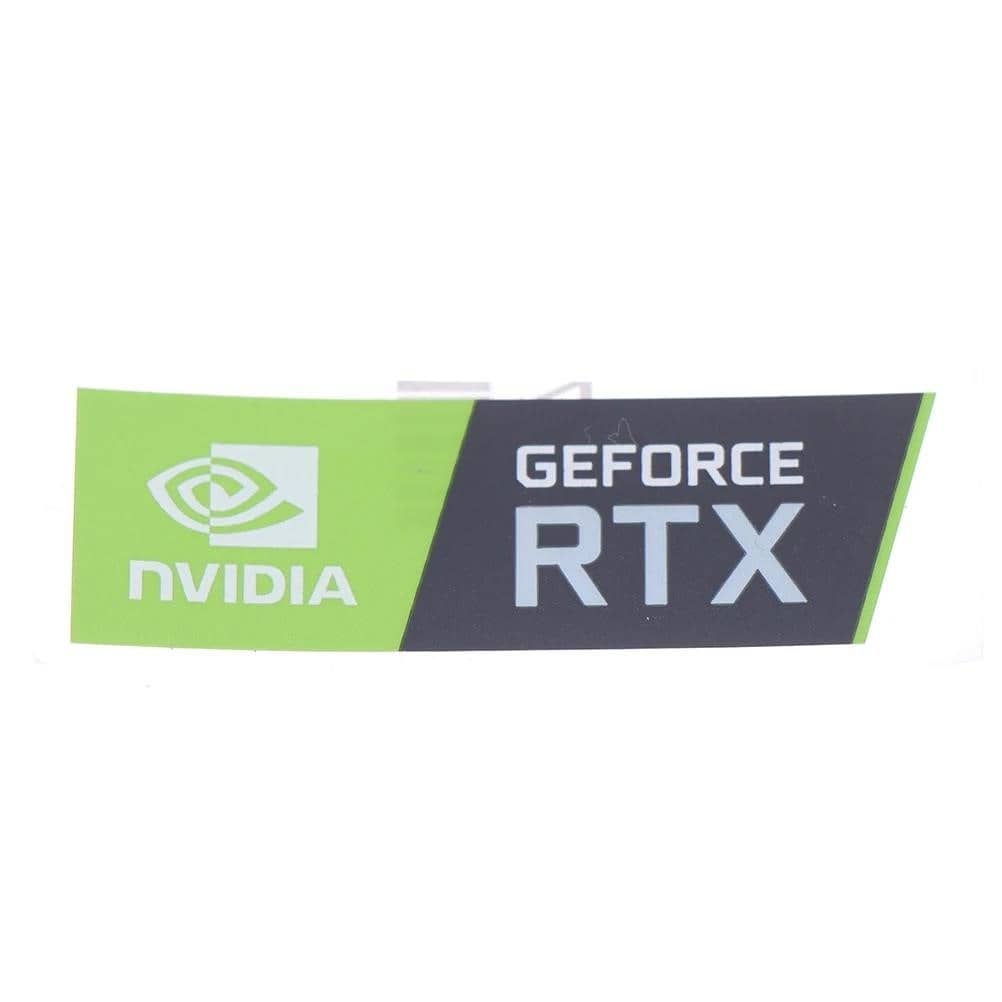 NVIDIA GTX RTX GEFORCE Стикер Етикет на лаптоп Етикет на графична карта ...