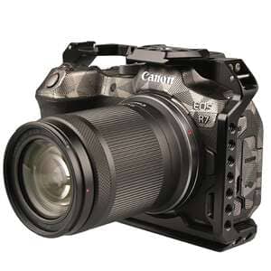 R7 Full Camera Cage Rig за Canon EOS R7 DSLR камера със студена обувка ...