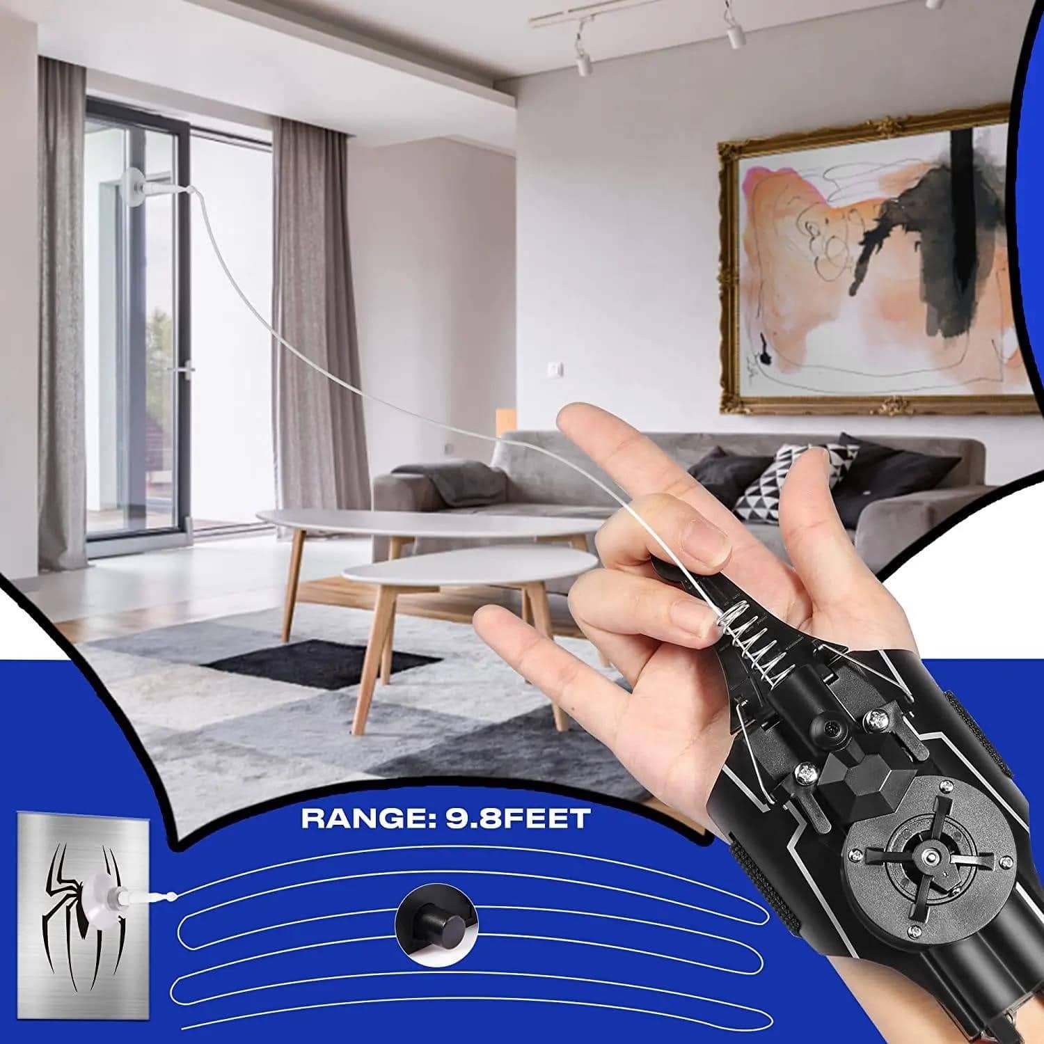 Spider silk Web Shooters Wrist Launcher Device Peter Parker Косплей ...